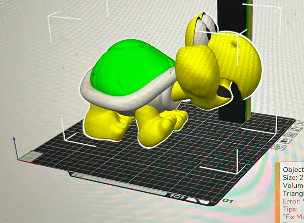 Mario Turtle by Magnum3DMakerWorld: Download Free 3D Models