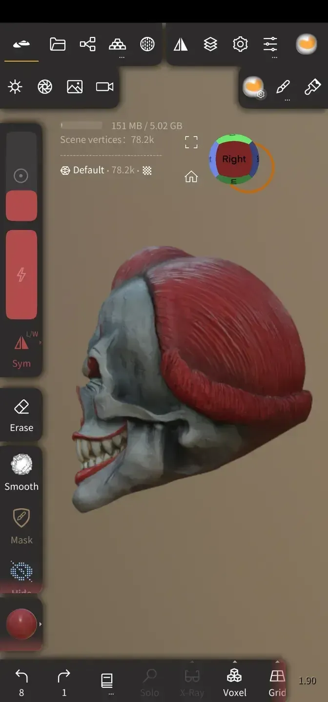 Pennywise skull by MarsdenZ3D MakerWorld: Download Free 3D Models
