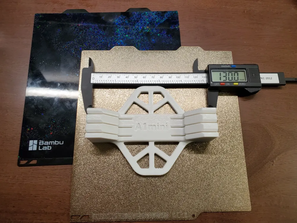 A1 mini Build Plate Holder - Lightweight Version - Free 3D Print Model ...