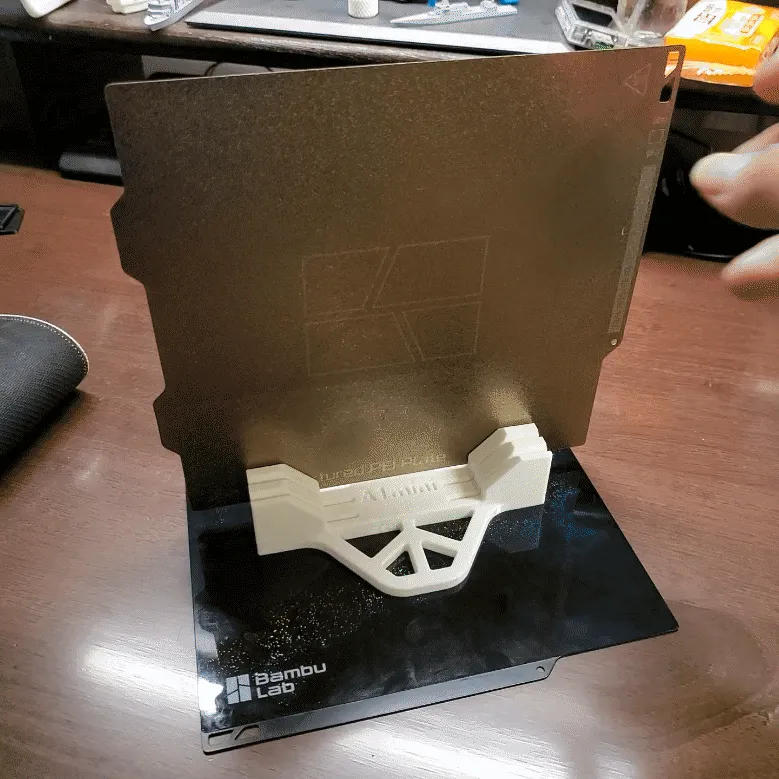 A1 mini Build Plate Holder - Lightweight Version - Free 3D Print Model ...