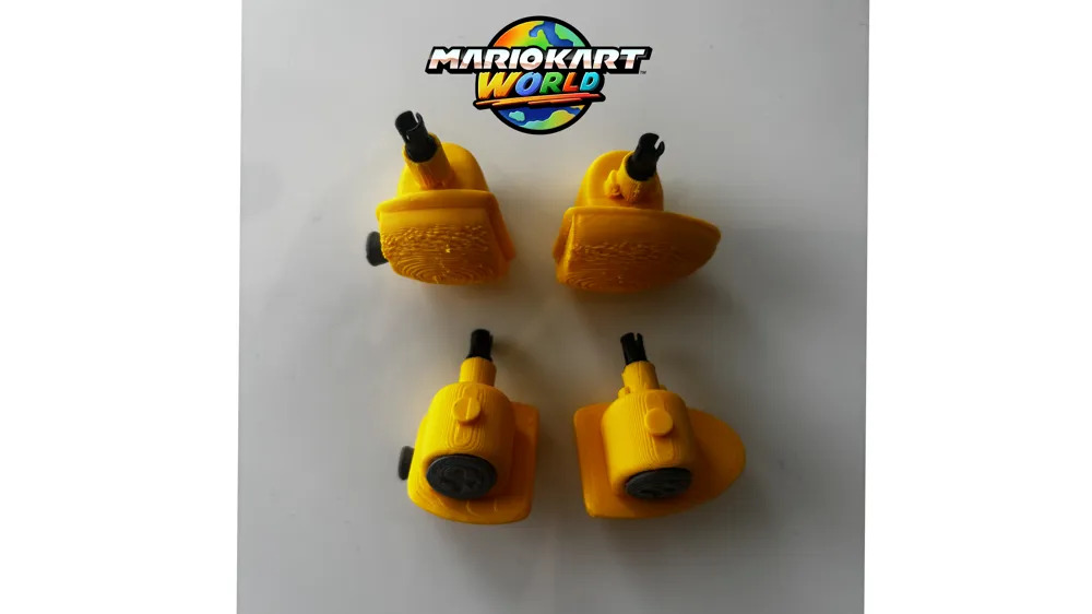 Mario Kart World | "Water Wheels" | Building Blocks - Free 3D Print ...
