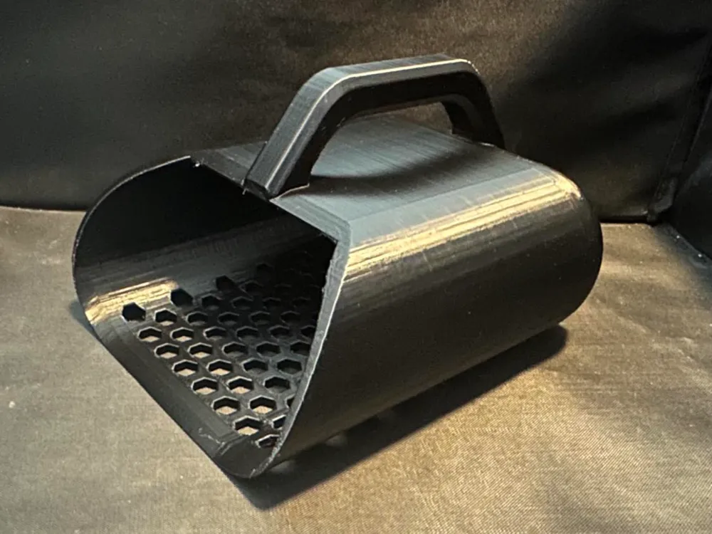 Super Duper Sifting Litter Scooper - Extra Coarse - Free 3D Print Model ...