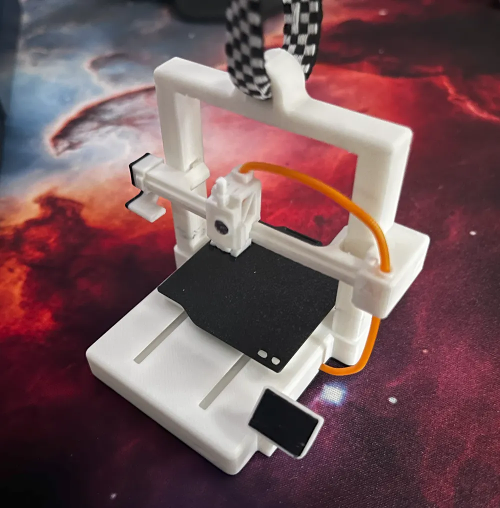 Bambu Lab A1 Christmas Ornament - Free 3D Print Model - MakerWorld