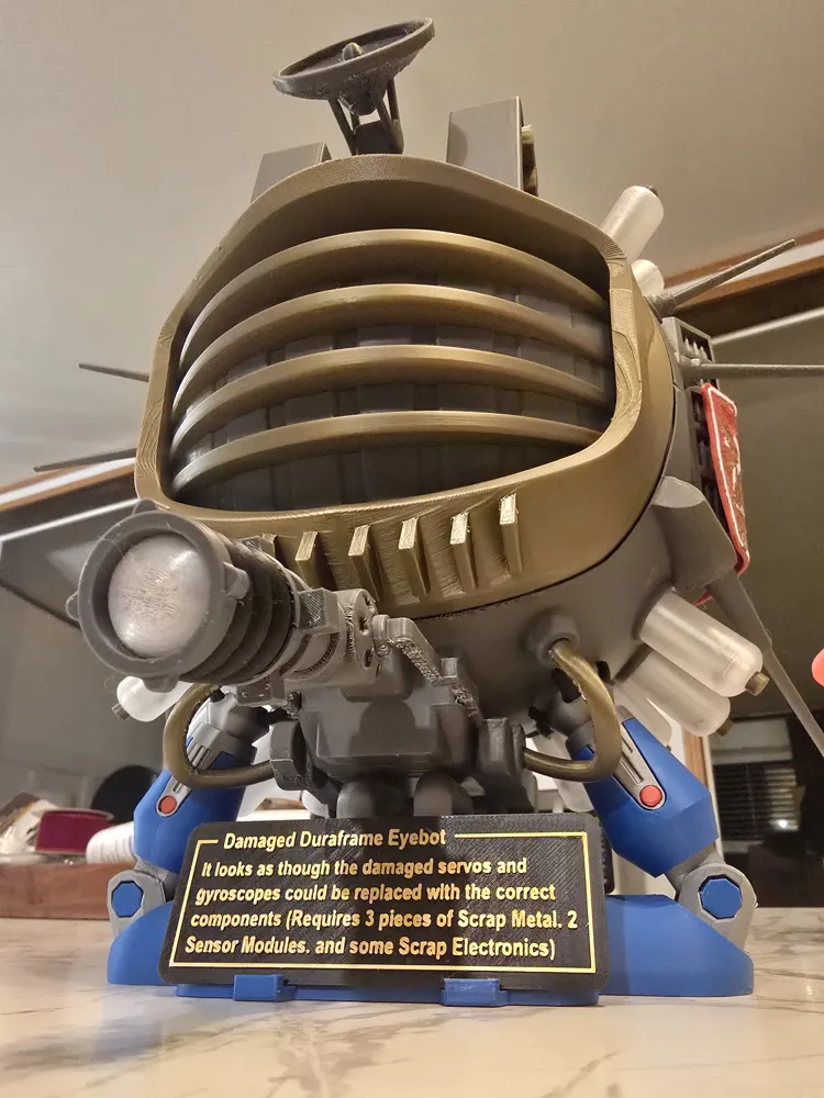 Fallout New Vegas - Ed-E - Free 3D Print Model - MakerWorld