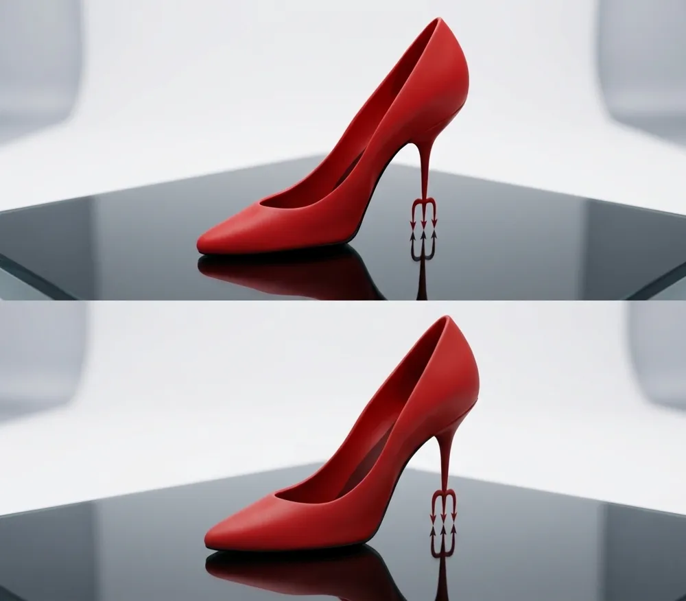 Heel from Devil wears prada - Free 3D Print Model - MakerWorld