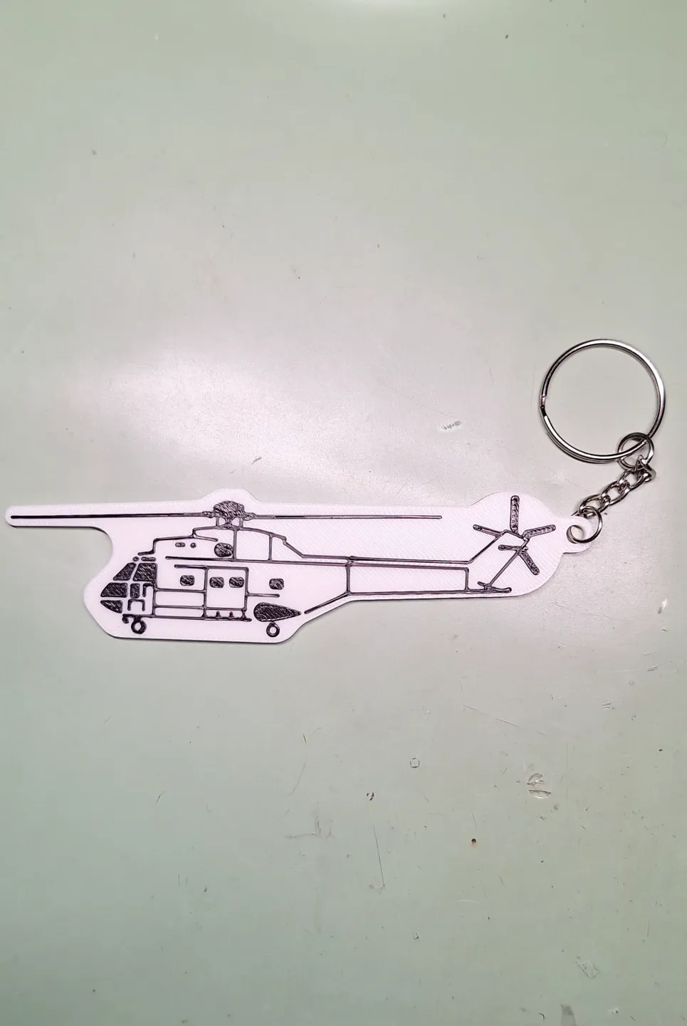 AS 330 Puma Helicopter Keychain by Tineghe - MakerWorld