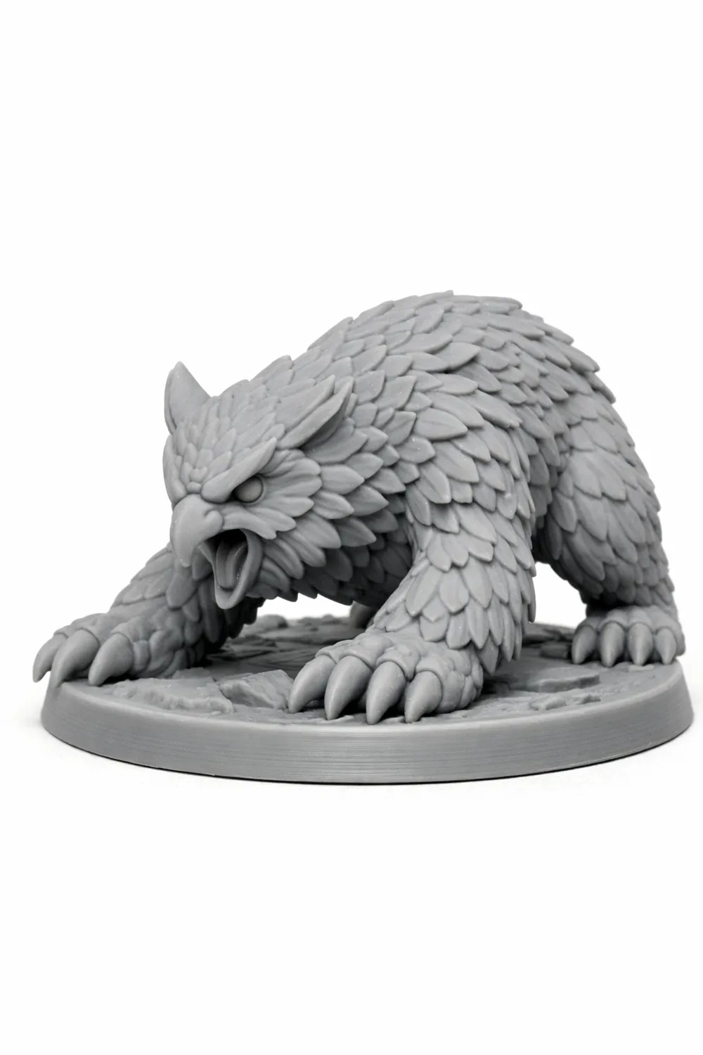 DnD - Owlbear – Large Beast - Free 3D Print Model - MakerWorld