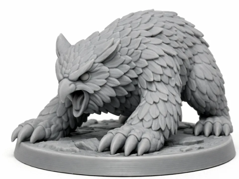 DnD - Owlbear – Large Beast - Free 3D Print Model - MakerWorld