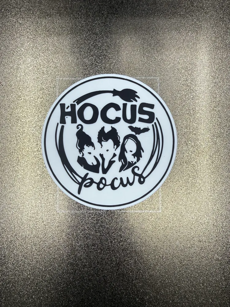 HOCUS POCUS COASTER by 3DPrinting4fun MakerWorld: Download Free 3D Models