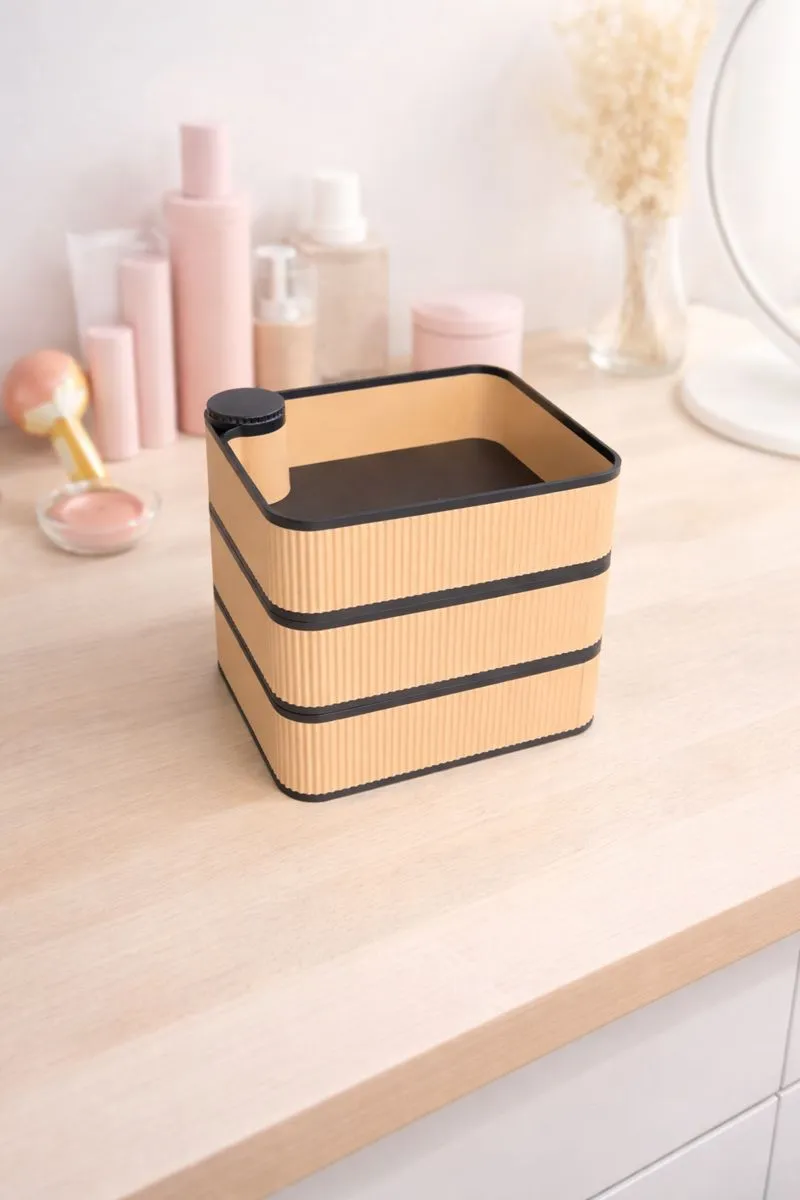 Rotatable Makeup Organizer / Desk Organizer - Free 3D Print Model ...