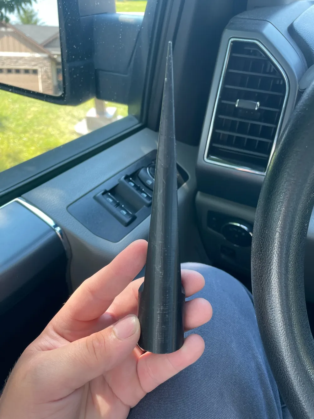 Threaded Flatedge/Scraper for Threaded pole by Redevil1111 - MakerWorld