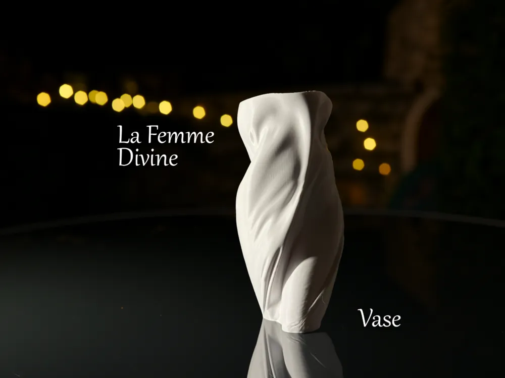 The Divine Woman - Vase by RioCrafting MakerWorld: Download Free 3D Models