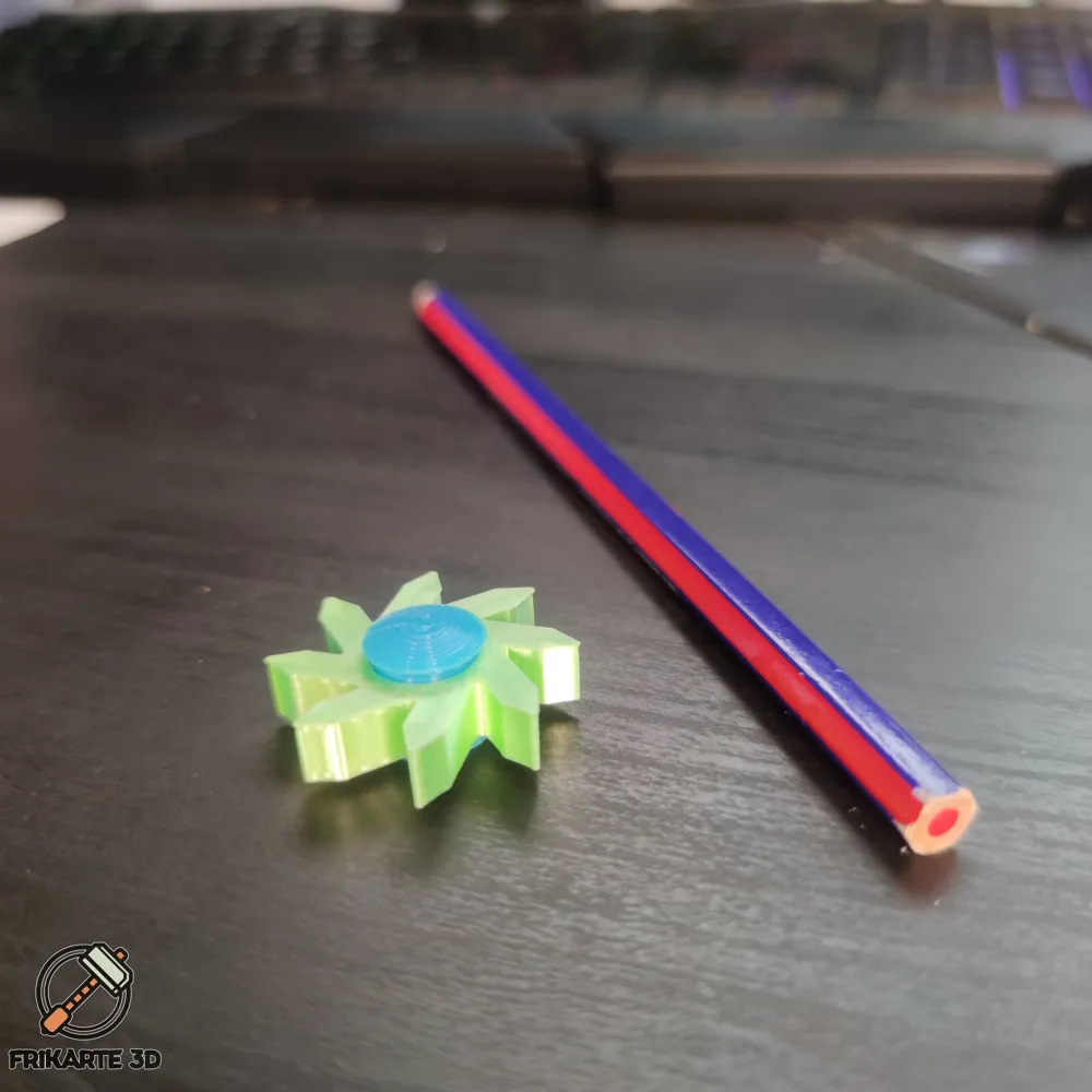 Helix Pencil Spinner by Frikarte3D - MakerWorld