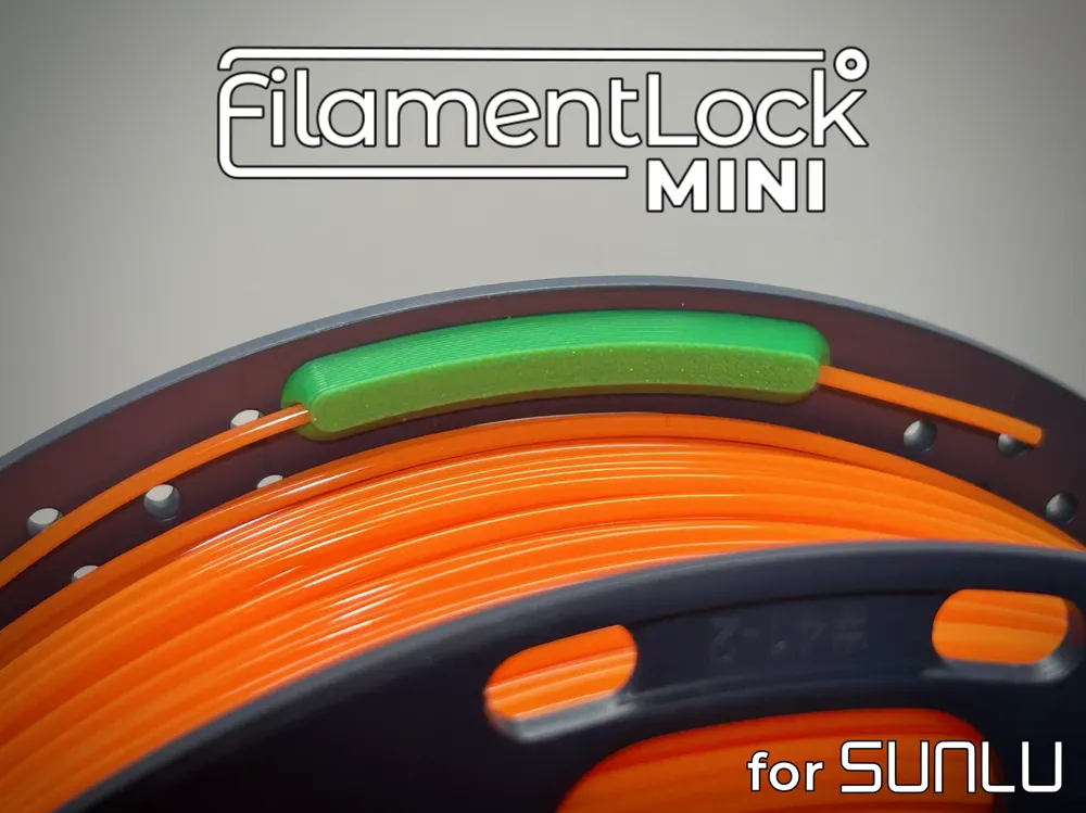 Filament Lock Mini | SUNLU Slim Filament Clip by Martin MakerWorld ...
