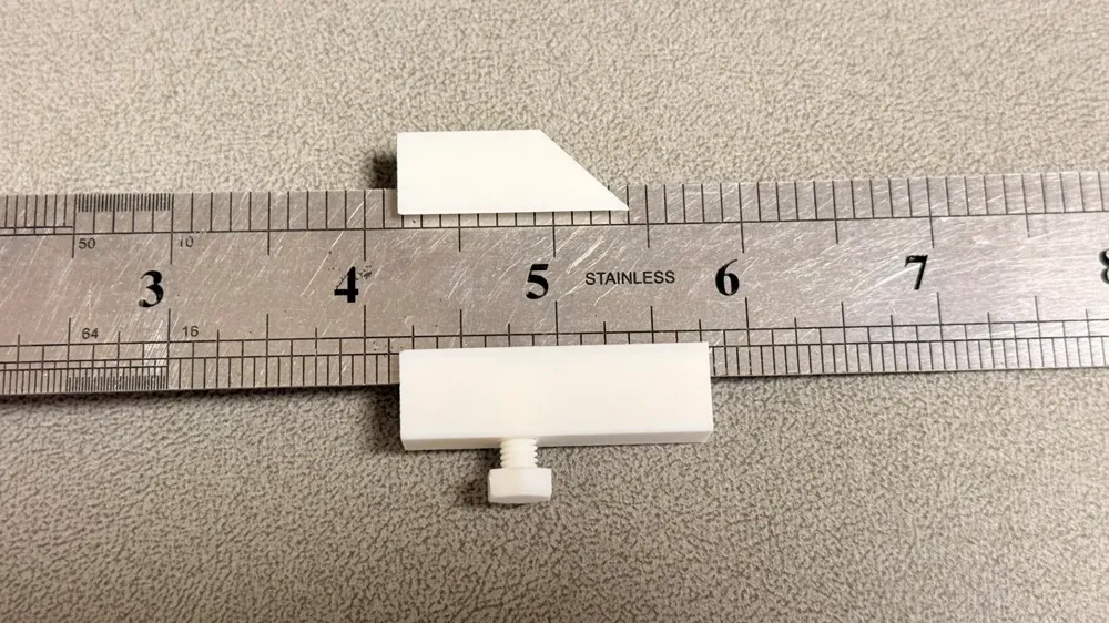 Woodworking Scribing Jig with Fixed Slider and Steel Rule Locator by ...