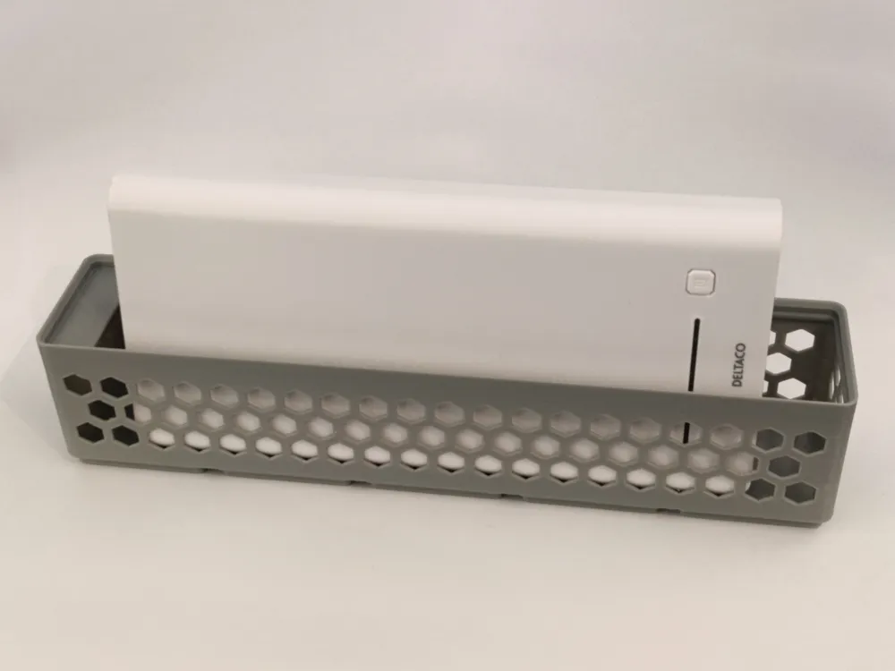 Gridfinity Bin 1x5 - Hex Wall Remixed by Levi Moore MakerWorld ...