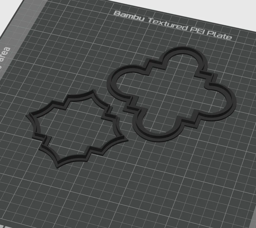scalable tile cutter moroccan pattern - Free 3D Print Model - MakerWorld