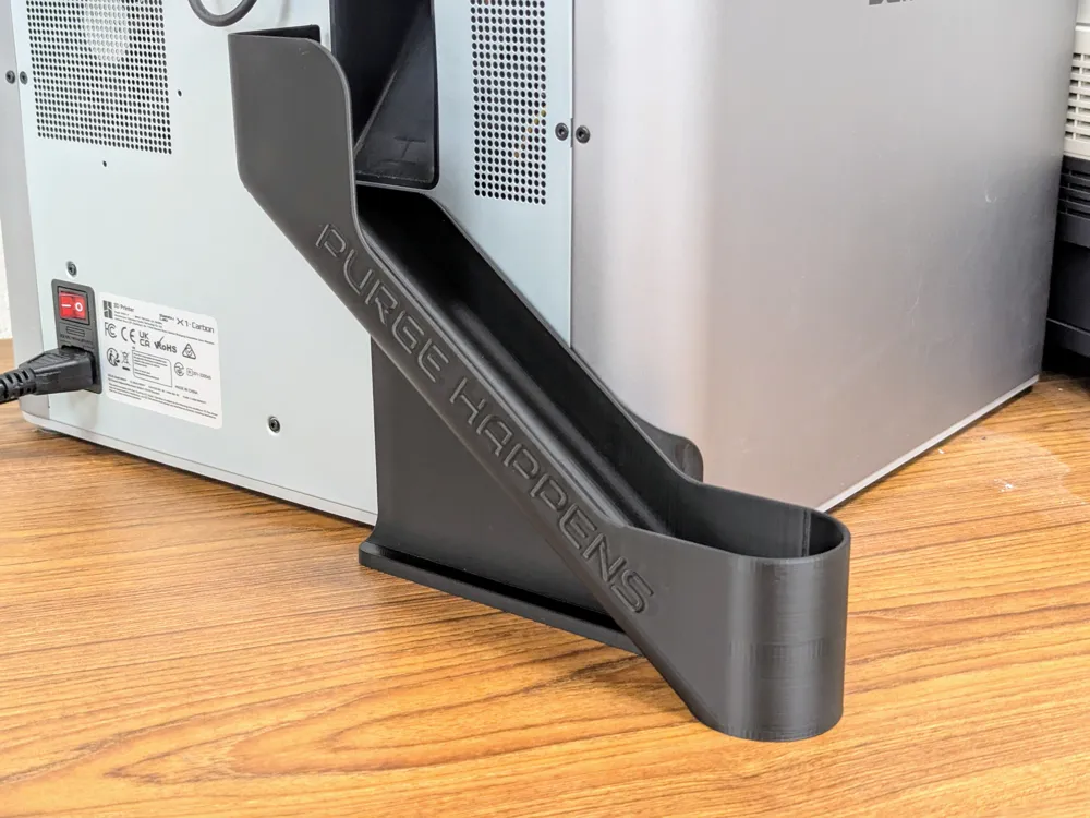 Purge Happens Chute for Bambu X1C & P1S Printers by Grandpa 3DPrints ...