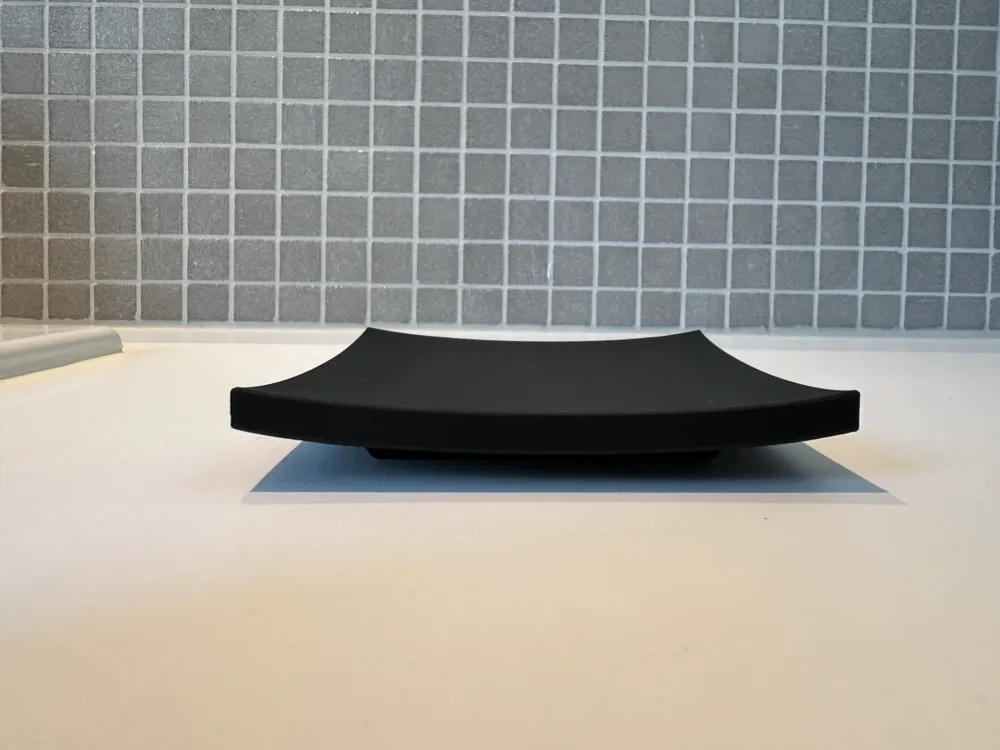 Minimalist curved soap dish by AVT models - MakerWorld