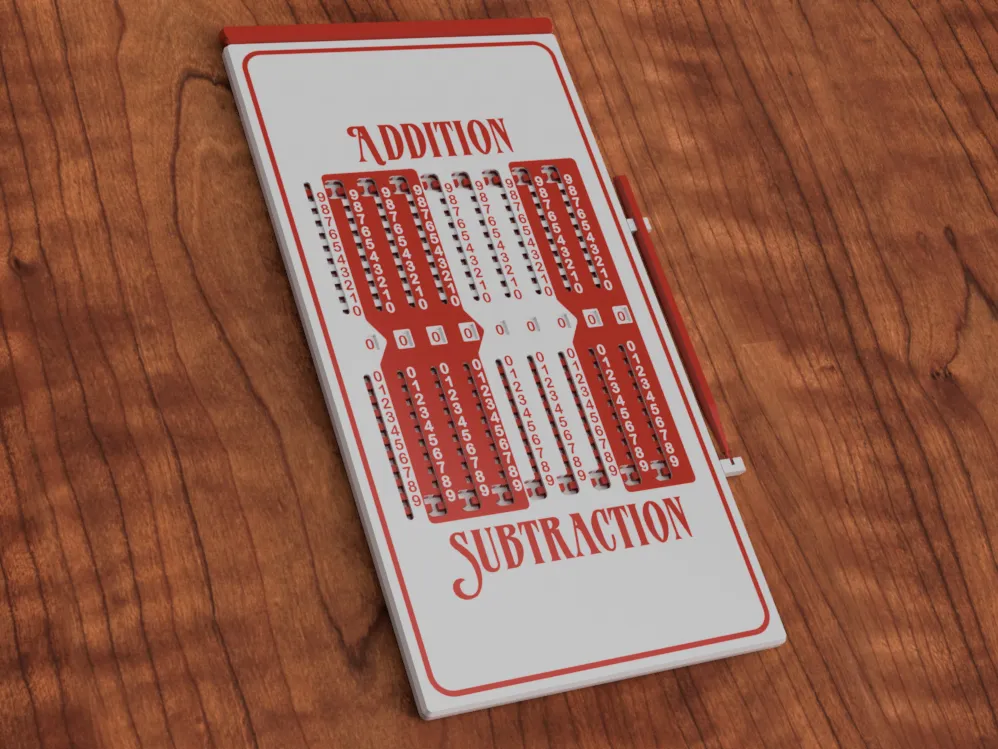 Addiator / Subtractor - Mechanical Calculator by IQELIX - MakerWorld