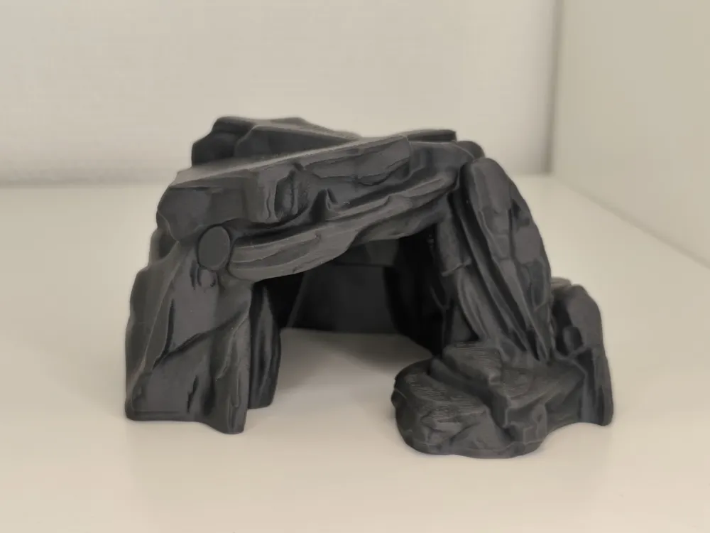 Aquarium Terrarium Rock Cave Decoration - Free 3D Print Model - MakerWorld
