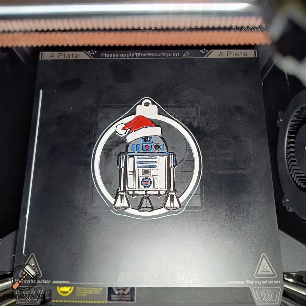 R2D2 Christmas Tree Decoration by Frikarte3D - MakerWorld