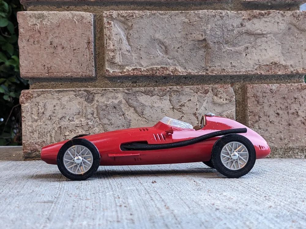 1957 Maserati 250F (Pinewood Derby Car Shell) by Troysterr - MakerWorld