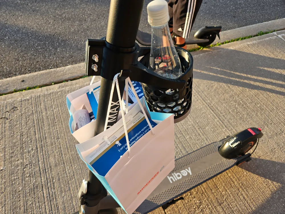 Segway Ninebot Electric Scooter Bottle/Bag Holder by nweishar - MakerWorld