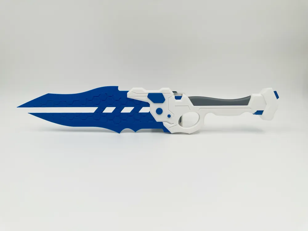 Cyber Style Dagger by 智艺工坊 - MakerWorld