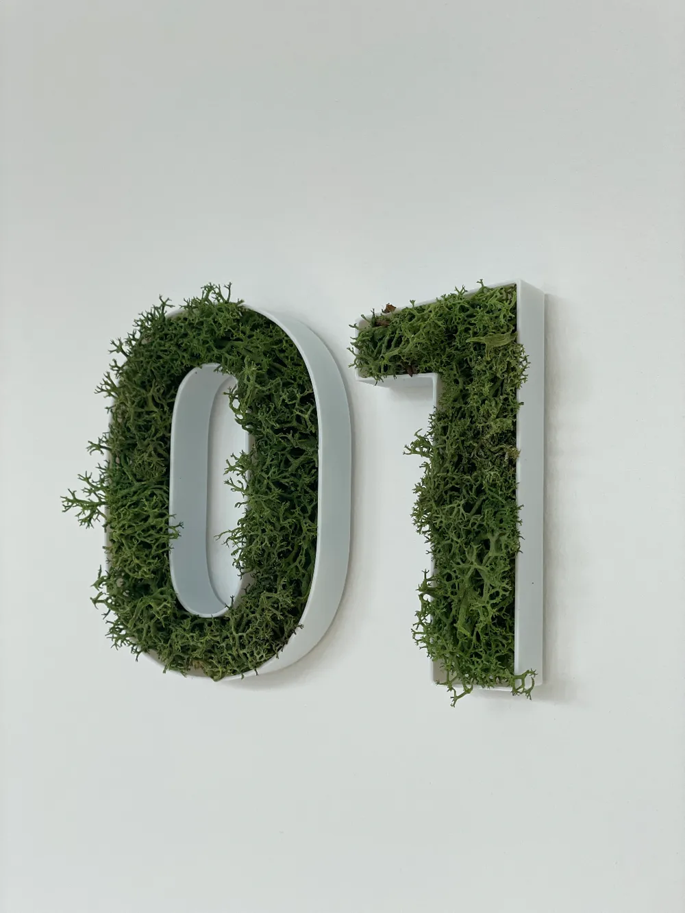 Moss Numbers by 3DPrintz MakerWorld: Download Free 3D Models