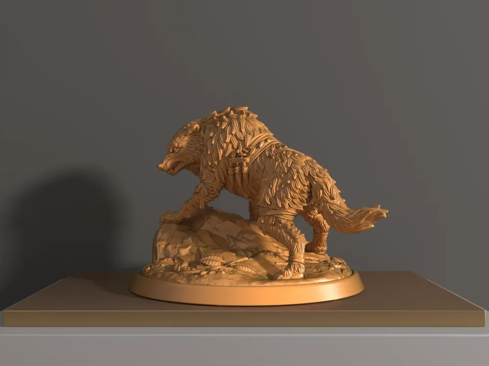 Wolf King by 天天向上 MakerWorld: Download Free 3D Models