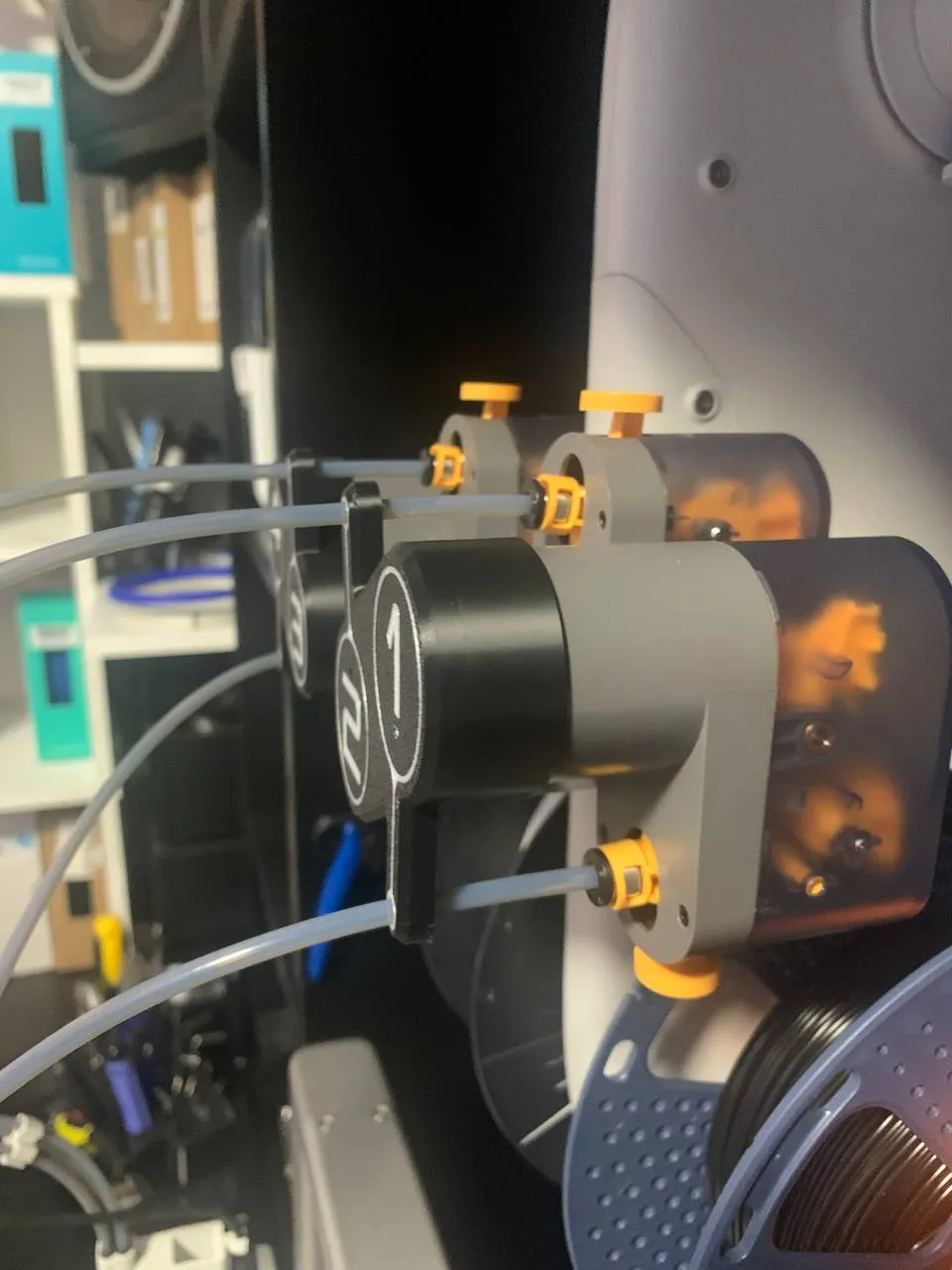 Enveloping AMS Lite Number Covers by FD 3d Print - MakerWorld