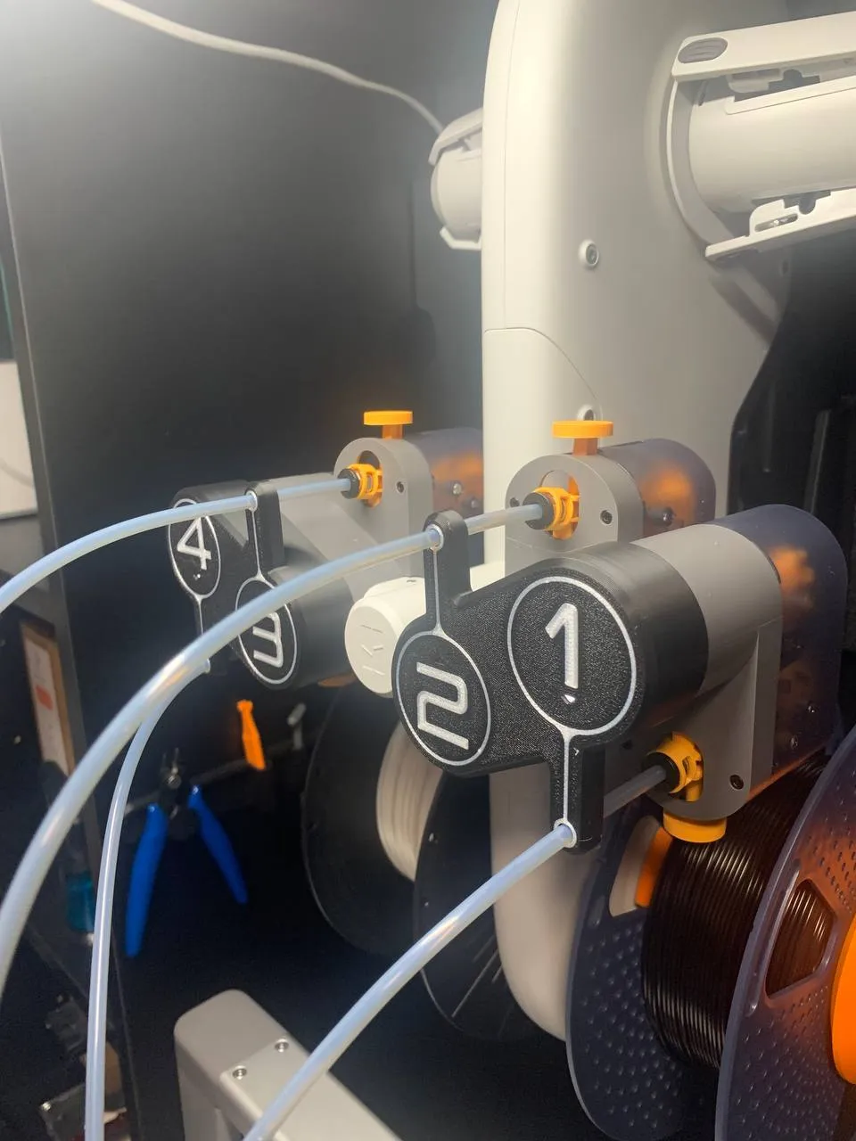 Enveloping AMS Lite Number Covers by FD 3d Print - MakerWorld