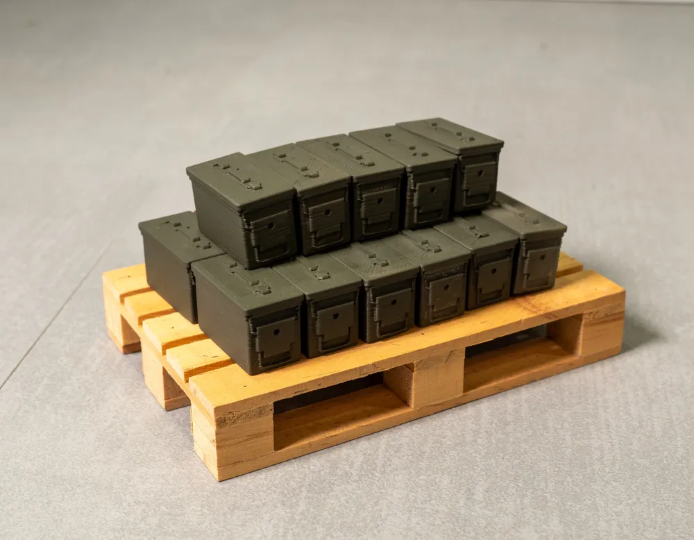 Caja de municiones calibre .50 por DSPro LLC MakerWorld: Descarga ...