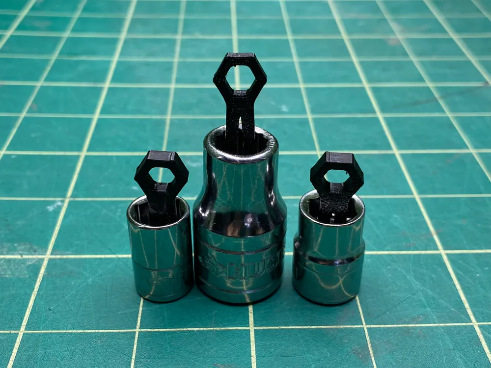 Socket Keychain Spring Holder, 1/2 socket, 3/8 socket, 1/4 socket by ...