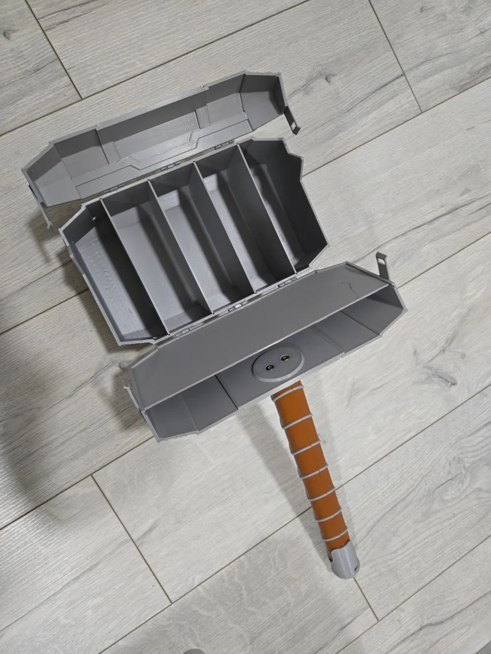 Thor Hammer storage box toolbox by 3Dcrabi - MakerWorld