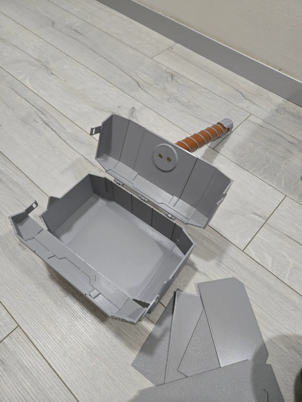 Thor Hammer storage box toolbox by 3Dcrabi - MakerWorld