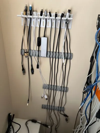 Wire Tidy Wall Cable Clip by Robandwend - MakerWorld