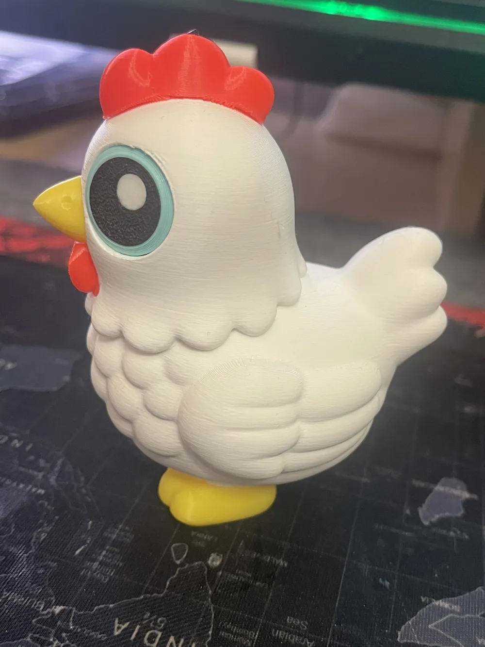 ZORA the Chicken – Cute Cartoon Bird (No-AMS) - Free 3D Print Model ...