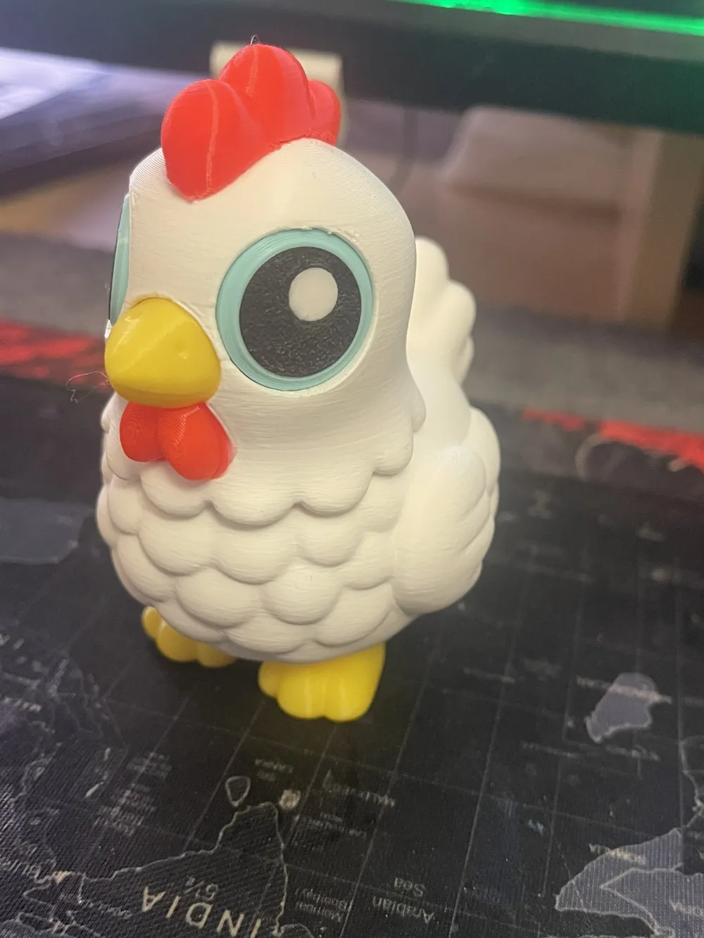 ZORA the Chicken – Cute Cartoon Bird (No-AMS) - Free 3D Print Model ...