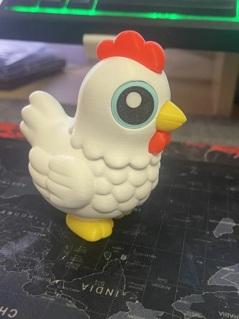 ZORA the Chicken – Cute Cartoon Bird (No-AMS) - Free 3D Print Model ...