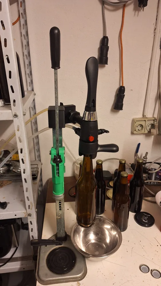 Soporte de llenadora de botellas Itap para pie de tapado de 30 mm ...