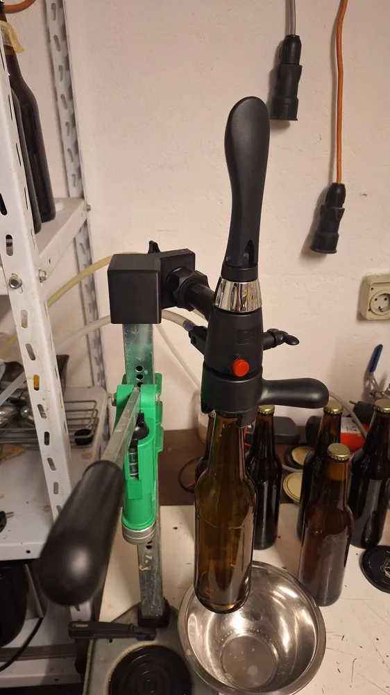 Soporte de llenadora de botellas Itap para pie de tapado de 30 mm ...