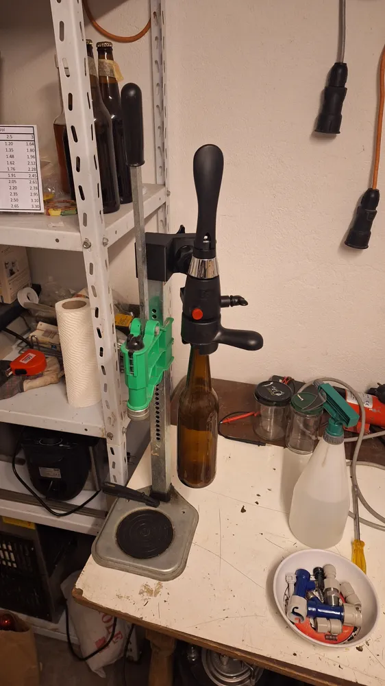 Soporte de llenadora de botellas Itap para pie de tapado de 30 mm ...