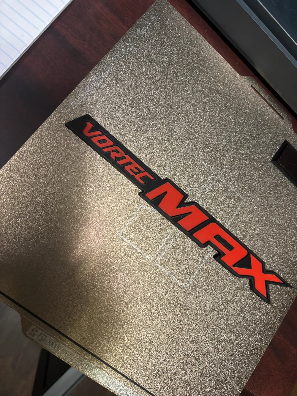 Vortec Max emblem - Free 3D Print Model - MakerWorld