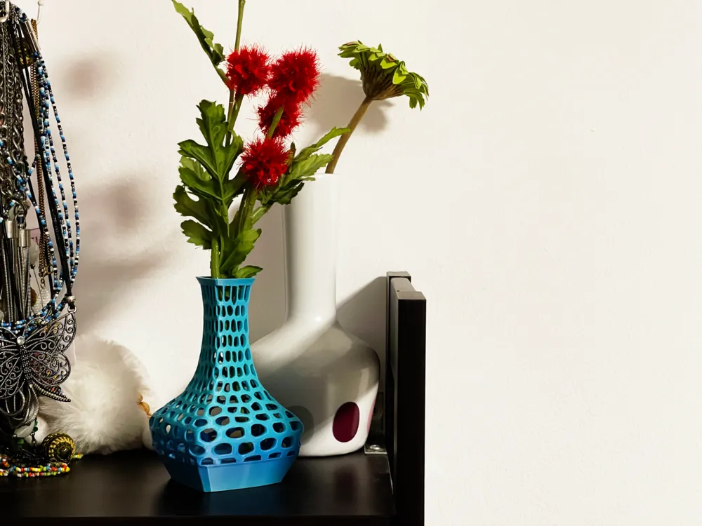 Voronoi Vases (small and big) by FlorinV - MakerWorld