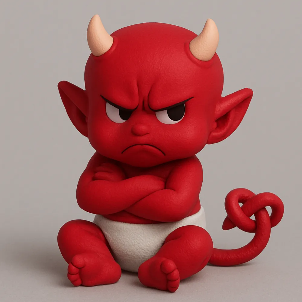 Grumpy Little Devil by Neoflix3d MakerWorld: Download Free 3D Models