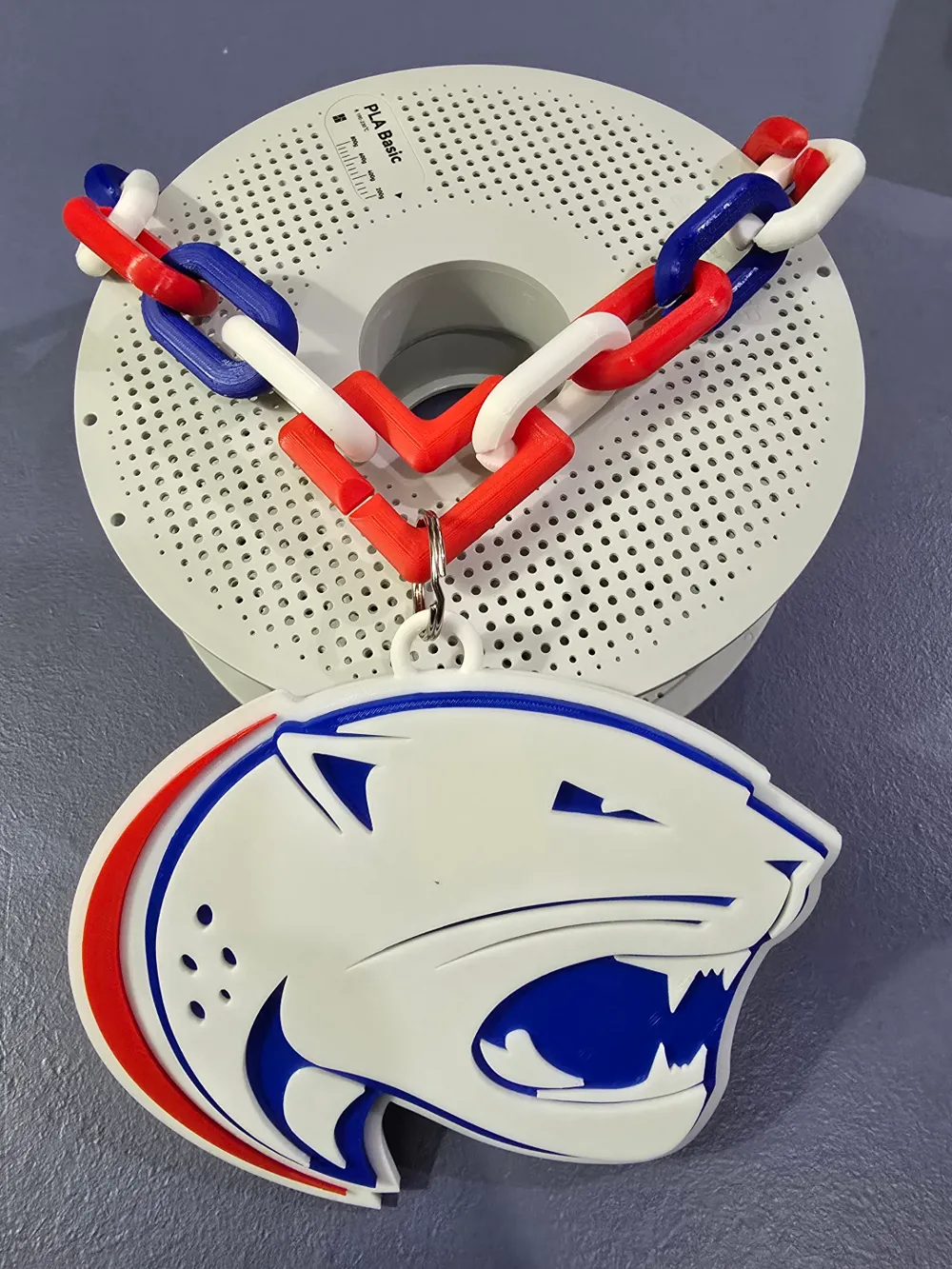 SOUTH ALABAMA 3D Logo 180mm series - Free 3D Print Model - MakerWorld
