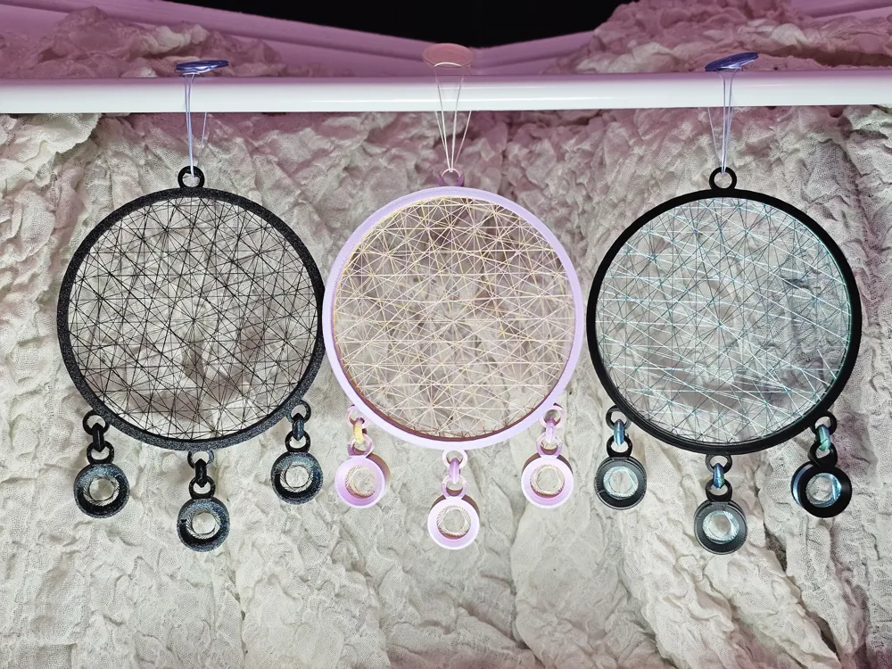 Dreamcatcher String Art by Surreal Sonicus Studios MakerWorld: Download ...