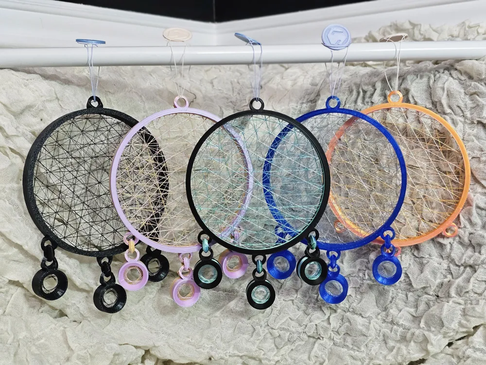 Dreamcatcher String Art by Surreal Sonicus Studios MakerWorld: Download ...